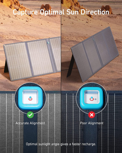 Anker solarni panel 100W PowerSolar - A2431031 - belbled.si