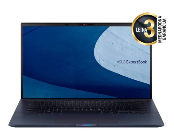 ASUS ExpertBook B9 B9400CBA-WB73D0X i7-1255U - 90NX04Z1-M010U0 - belbled.si