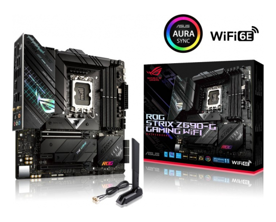 ASUS ROG STRIX Z690-G GAMING WIFI, DDR5, SATA3, USB3.2Gen2x2, DP, 2.5Gb ...