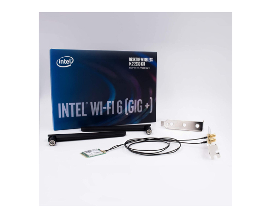 Intel Wi-Fi 6 AX200 (Gig+) Desktop Kit, 2230, 2x2 AX+BT, vPro - AX200 ...