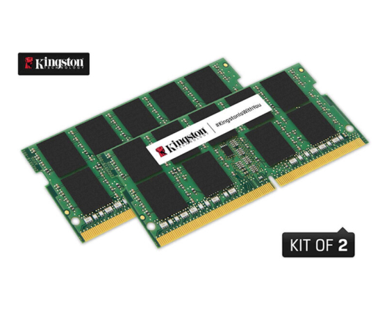RAM SODIMM DDR5 64GB 5200 Kingston, kit x 2x32GB, CL42, Non-ECC, 2Rx8 ...